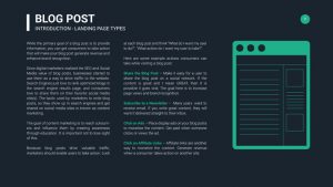 Using Blog Posts as Landing Pages - Actions You Want Users To Make